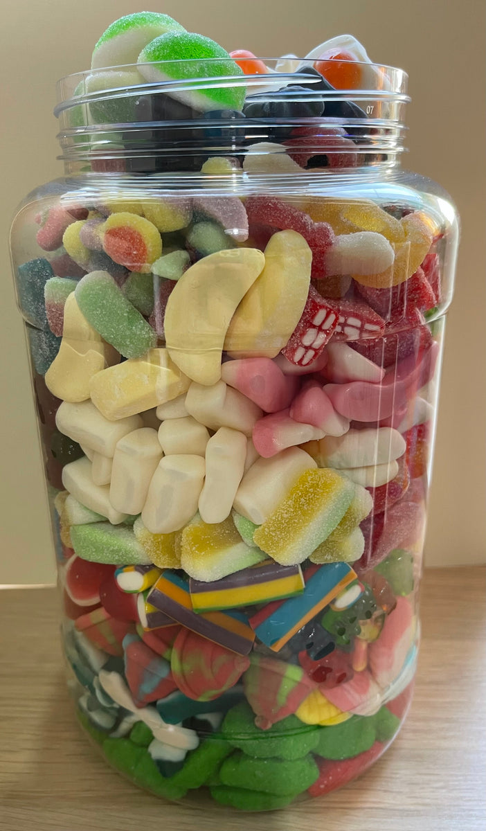 XL Create Your Own Lolly Jar 10- 50 lollies – Sweeten Me Up Candy
