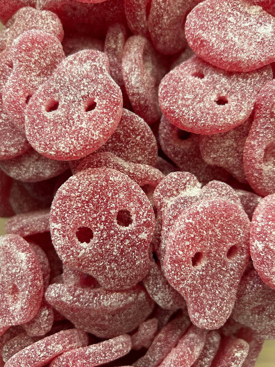 Sour Red Peach Skulls VF – Sweeten Me Up Candy