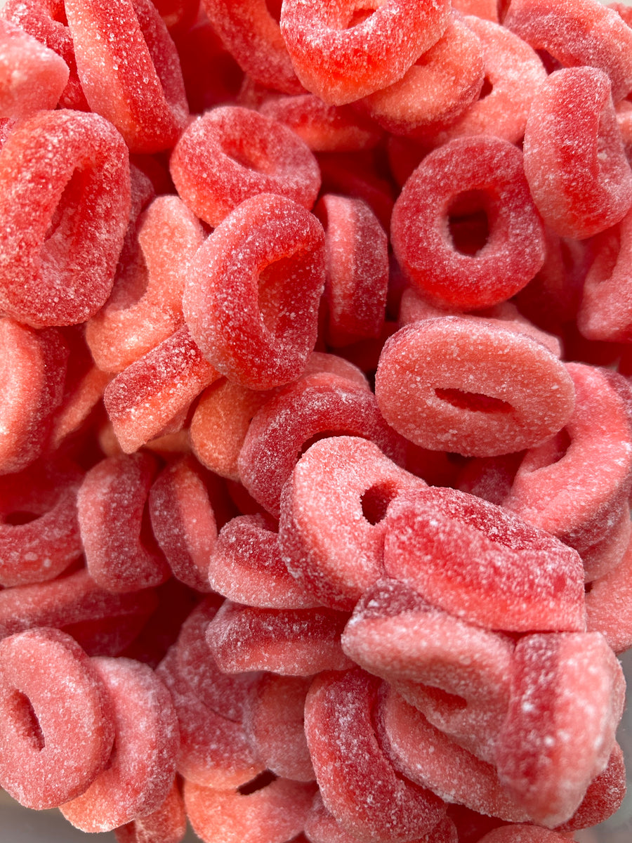 Sour Watermelon Lolly Rings NEW – Sweeten Me Up Candy