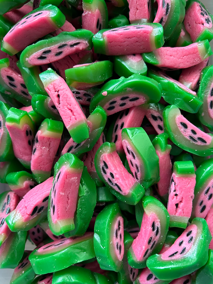 Watermelon Peel Lollies – Sweeten Me Up Candy