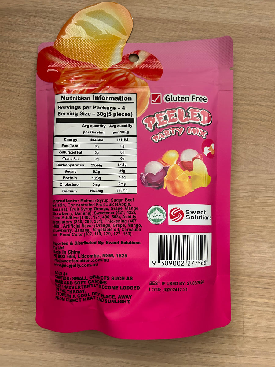 PEELABLE Gummy Party Mix – Sweeten Me Up Candy