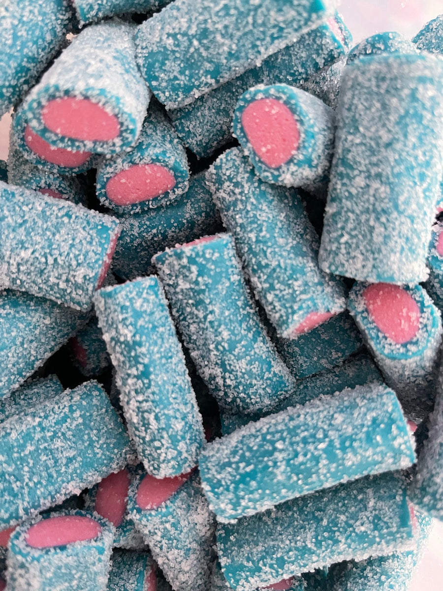Sour Blue Raspberry Blowpipes – Sweeten Me Up Candy