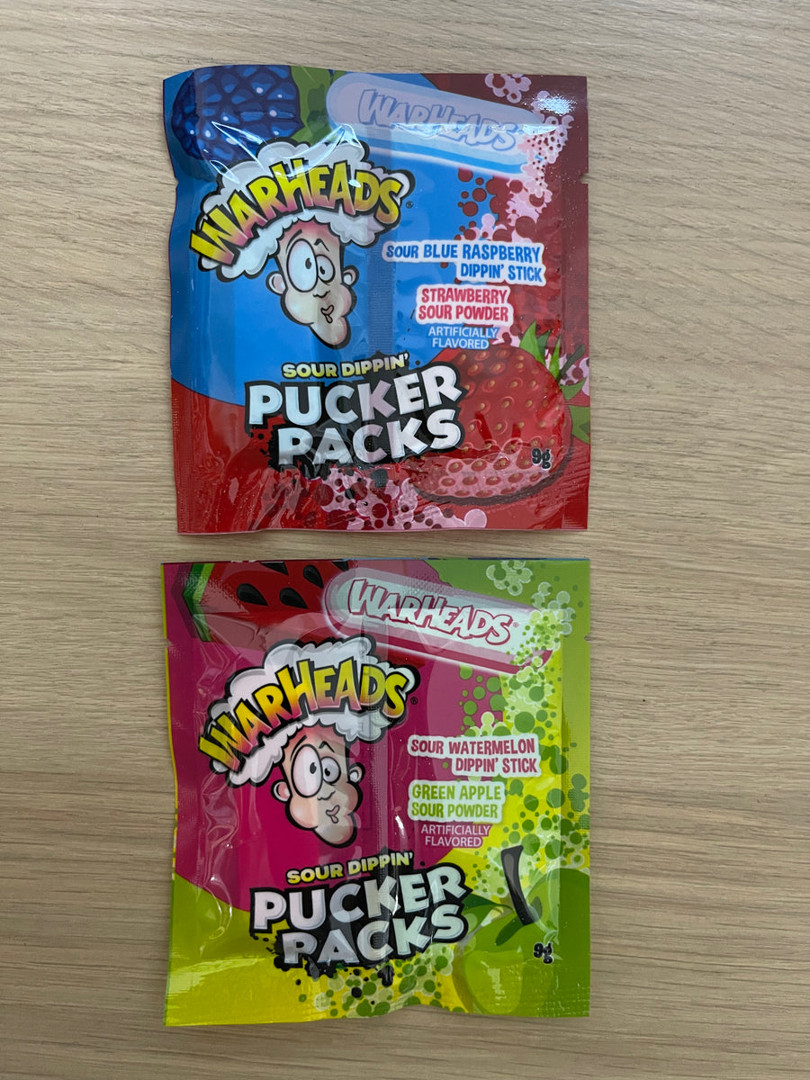 NEW WARHEADS Sour Dip Pucker Packs – Sweeten Me Up Candy